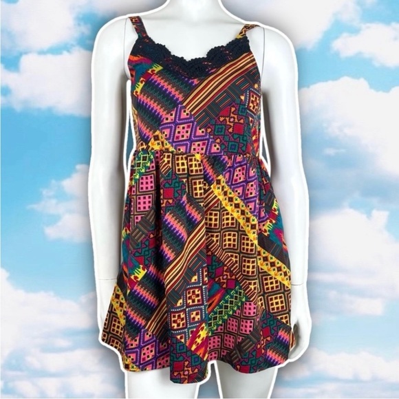 Band of Gypsies | Dresses | Nwt Zoe Rose Band Of Gypsies Boho Tribal ...